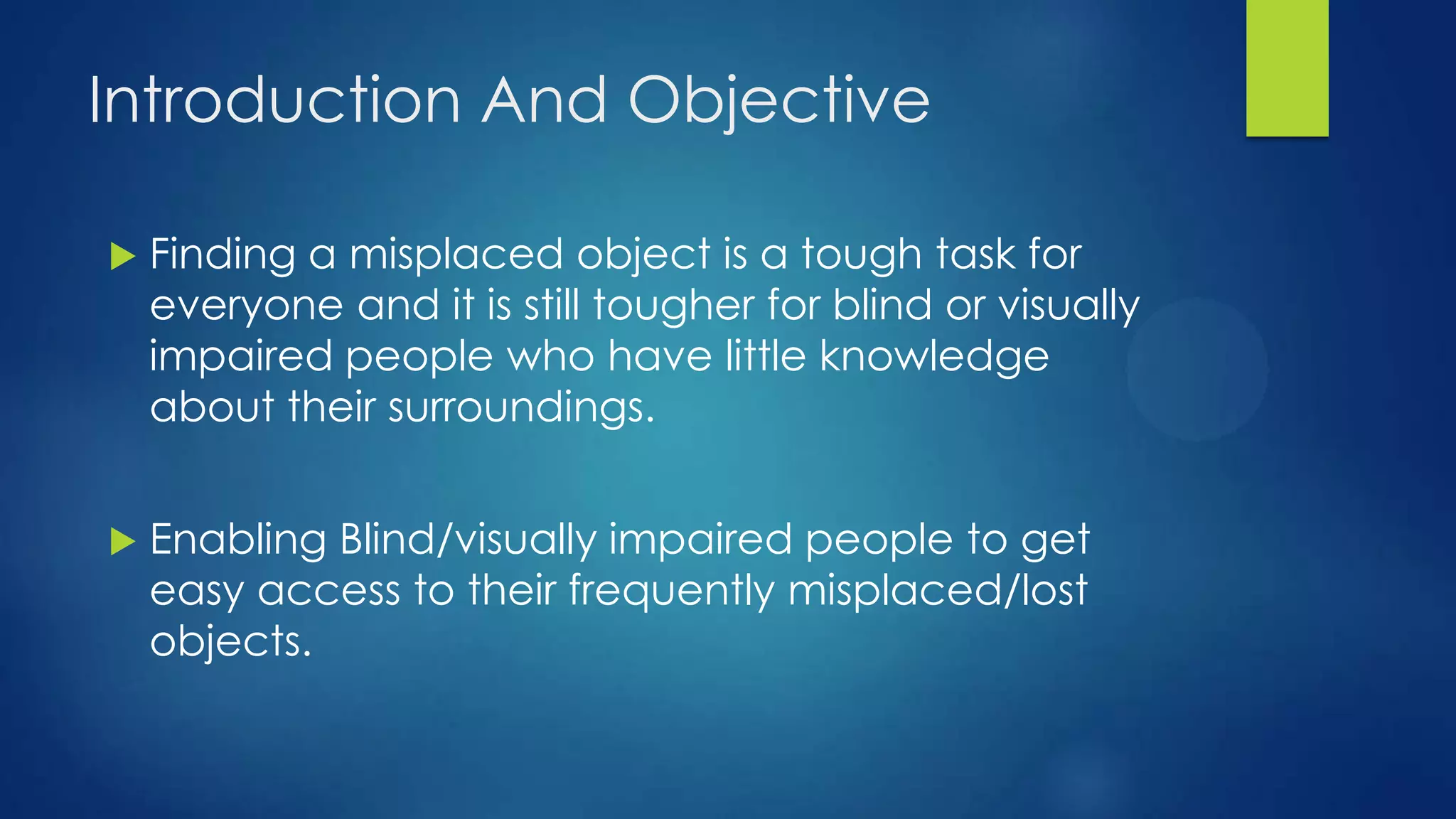 New object locator | PPTX | Computer Peripherals | Computing