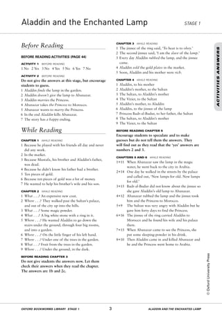 Activities_Aladdin | PDF