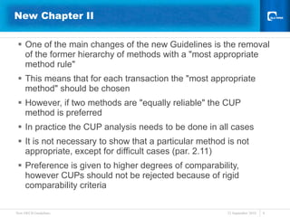 The new OECD transfer pricing guidelines | PPT