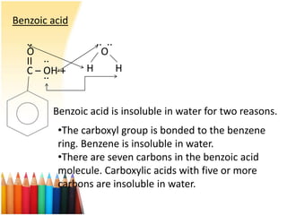 Carboxylic acids grp 5 | PPTX