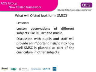 New ofsted framework presentation | PPTX