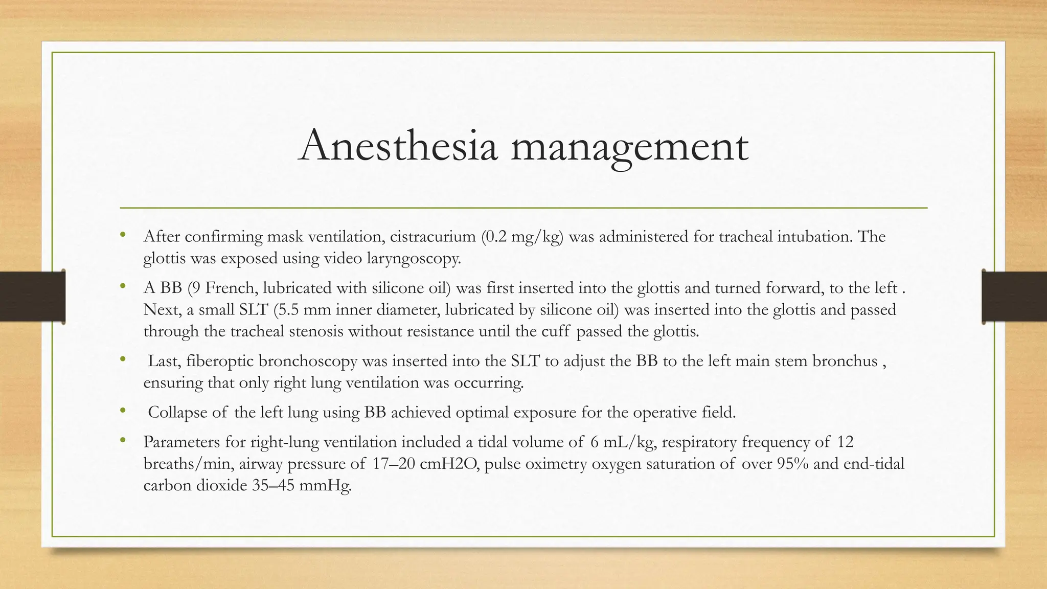Anesthesia consideration in one lung.pptx