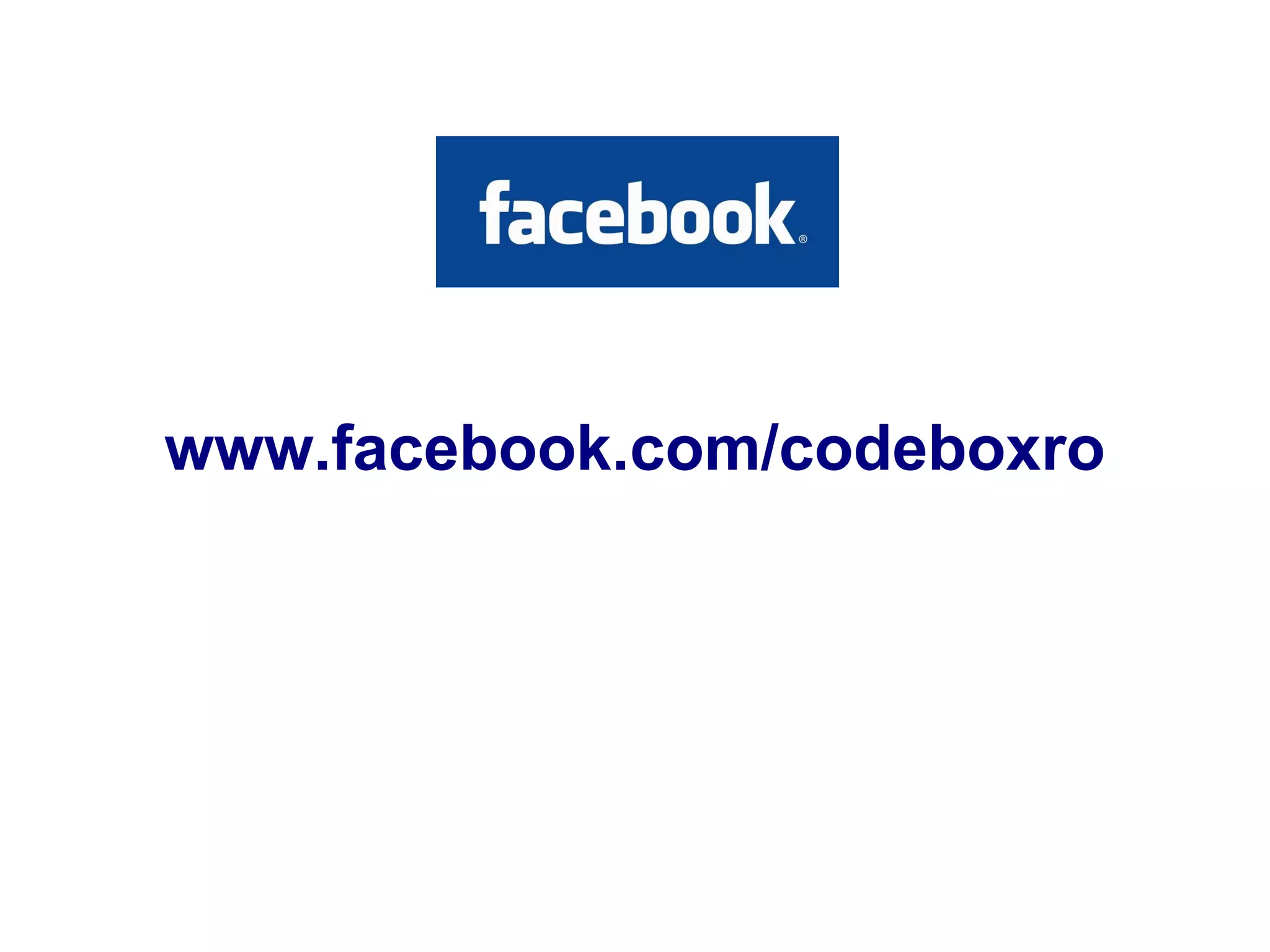 Codebox Romania | PPT