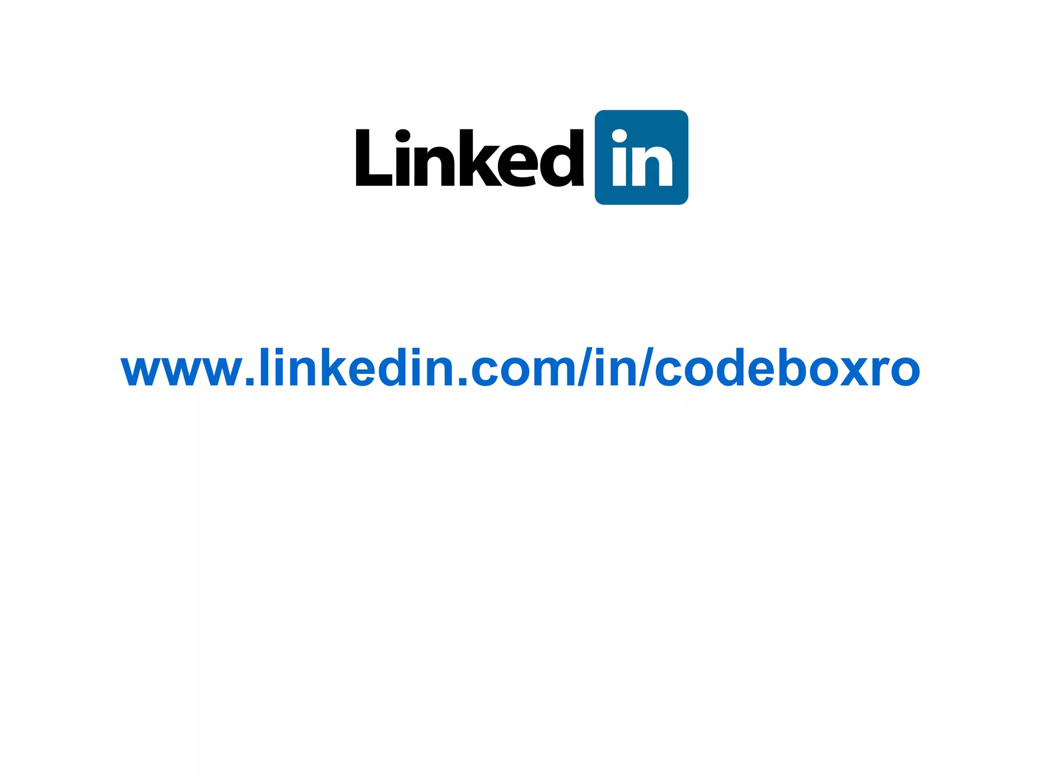 Codebox Romania | PPT