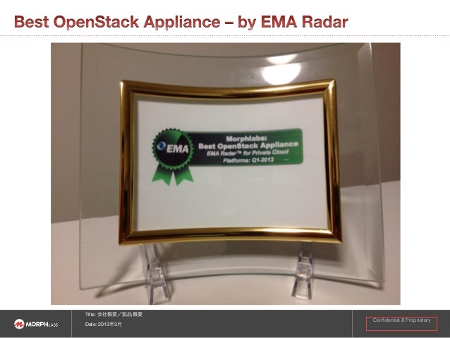 OpenStack Day Tokyo 2013 - Morphlabs - Satoshi Konno