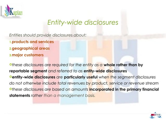 New operating segments | PPT | Business Accounting & Finance | Business