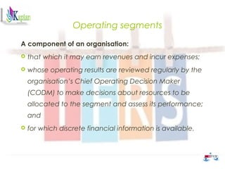 New operating segments | PPT