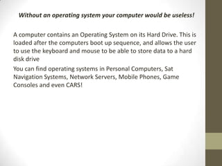 Operating Systems | PPT