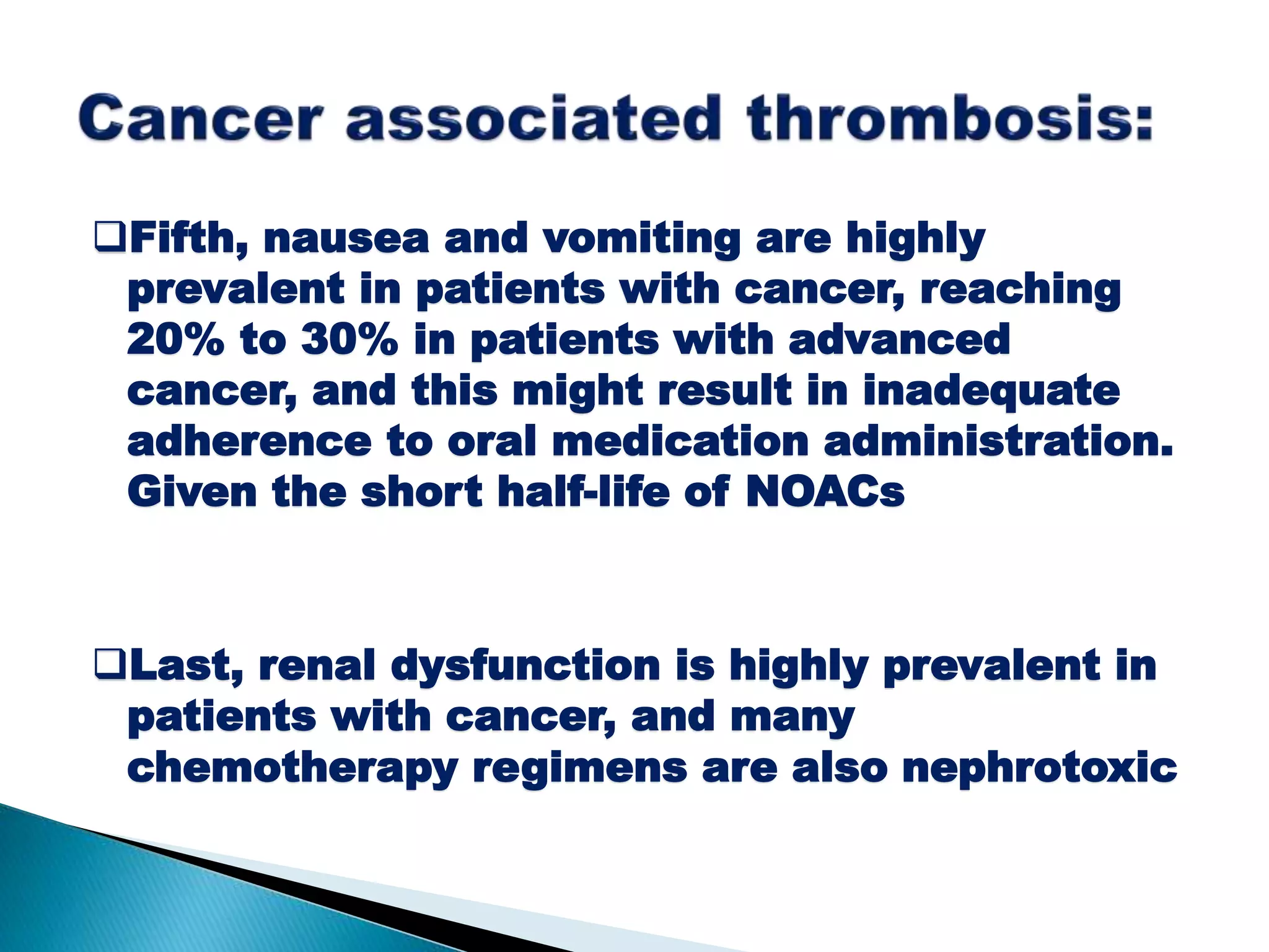 Direct oral anticoagulant final | PPSX