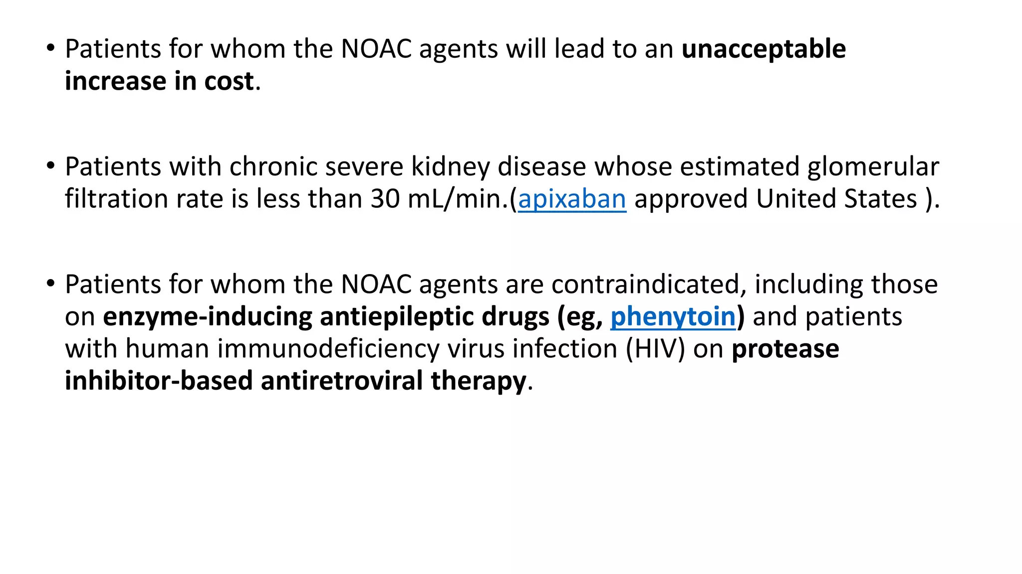 New oral anticoagulant shivaomfinal noac | PPTX