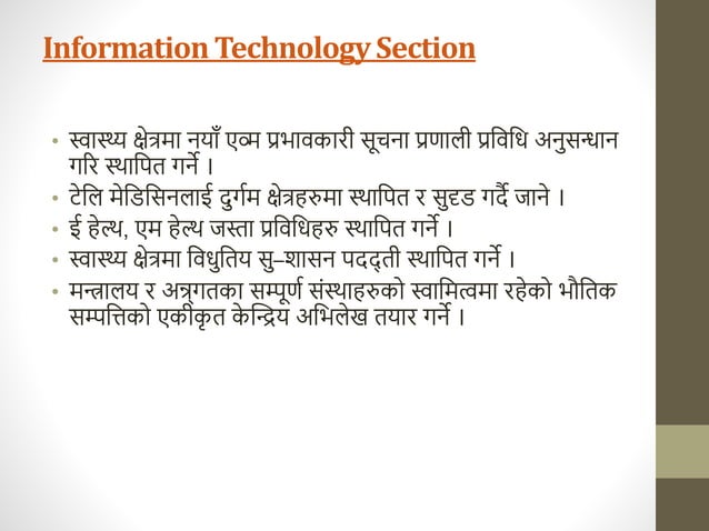 New Organizational Structure Of Mohp Of Nepal Pdf