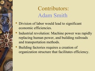New org theory introduction history | PPT