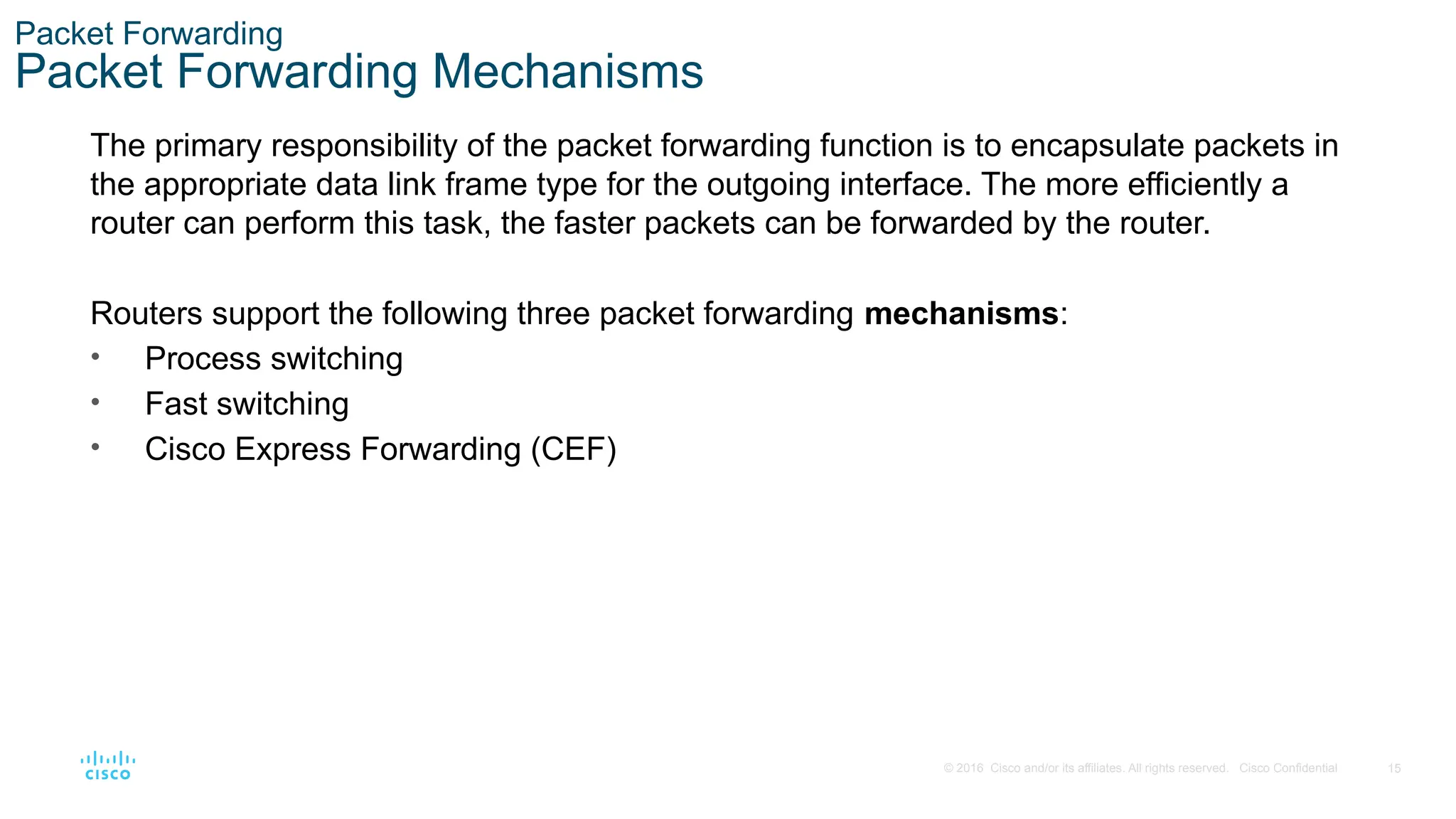 Ccna Cisco Module 14 Routing Concepts Pptx