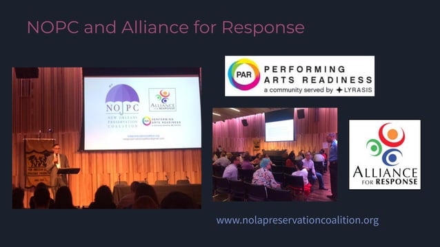 New Orleans, culture, and building an emergency response network | PPT