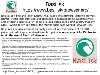 New or obscure web browsers (4x3 draft 5) | ODP
