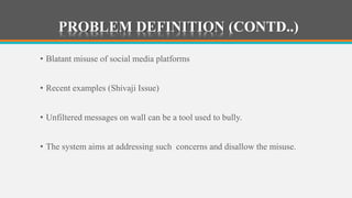 ONLINE SOCIAL NETWORK | PPTX