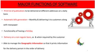 New paper delivery system final | PPT