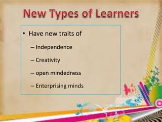 New parameters in teaching and learning in the 21st century | PPTX