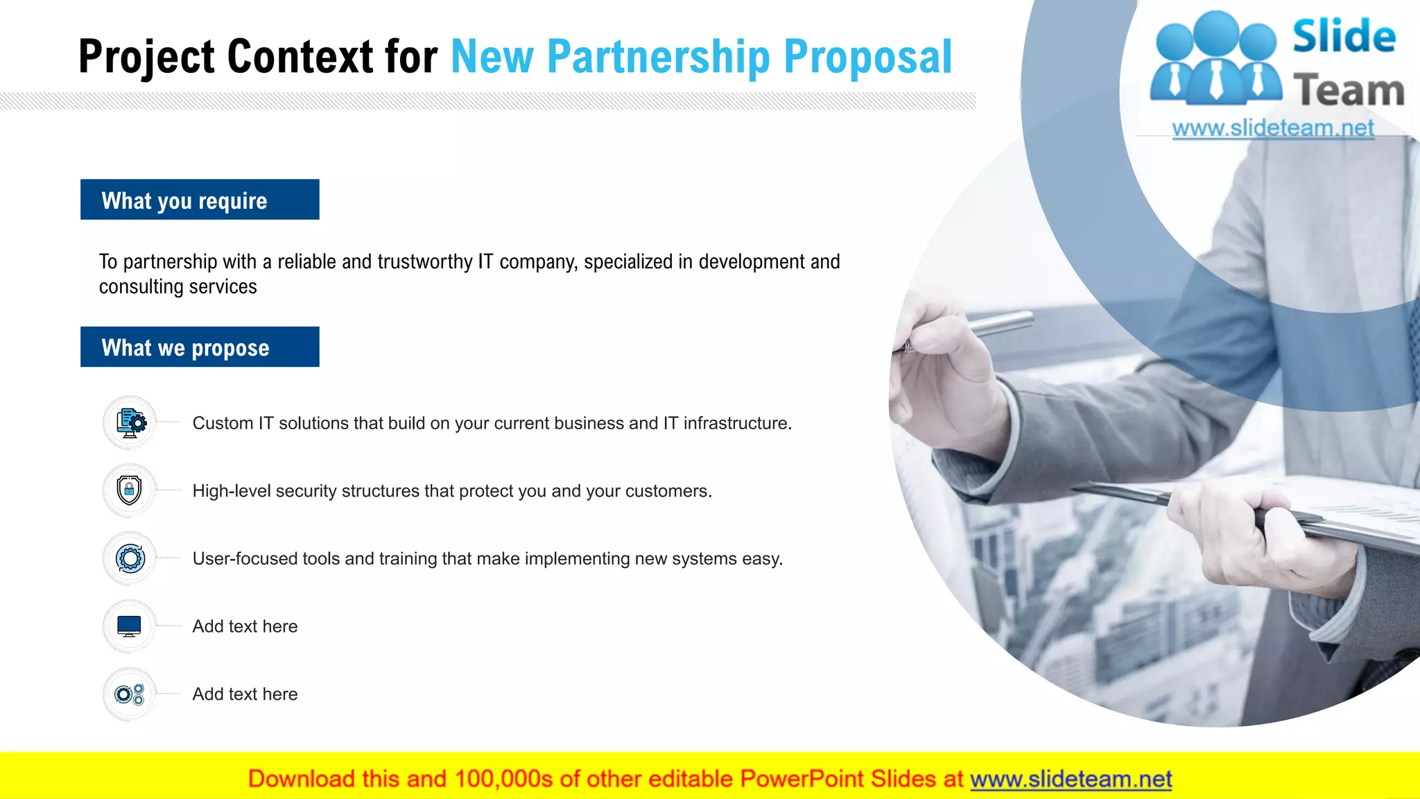 New Partnership Proposal PowerPoint Presentation Slides | PDF