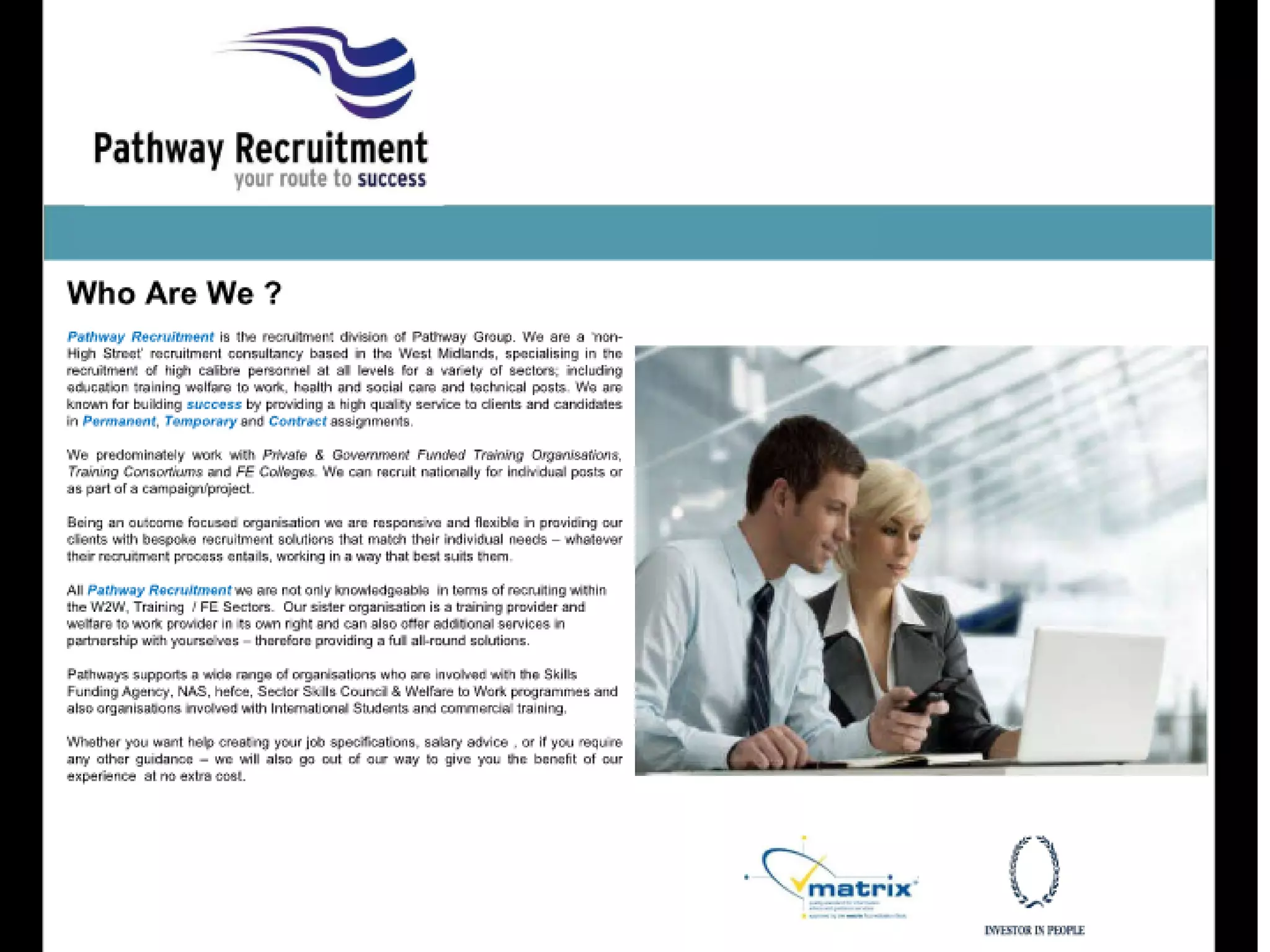 Pathway Recruitment Solutions, - further education recruitment agencies ...