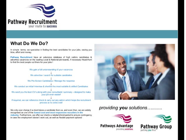 Pathway Recruitment Solutions, - further education recruitment agencies ...