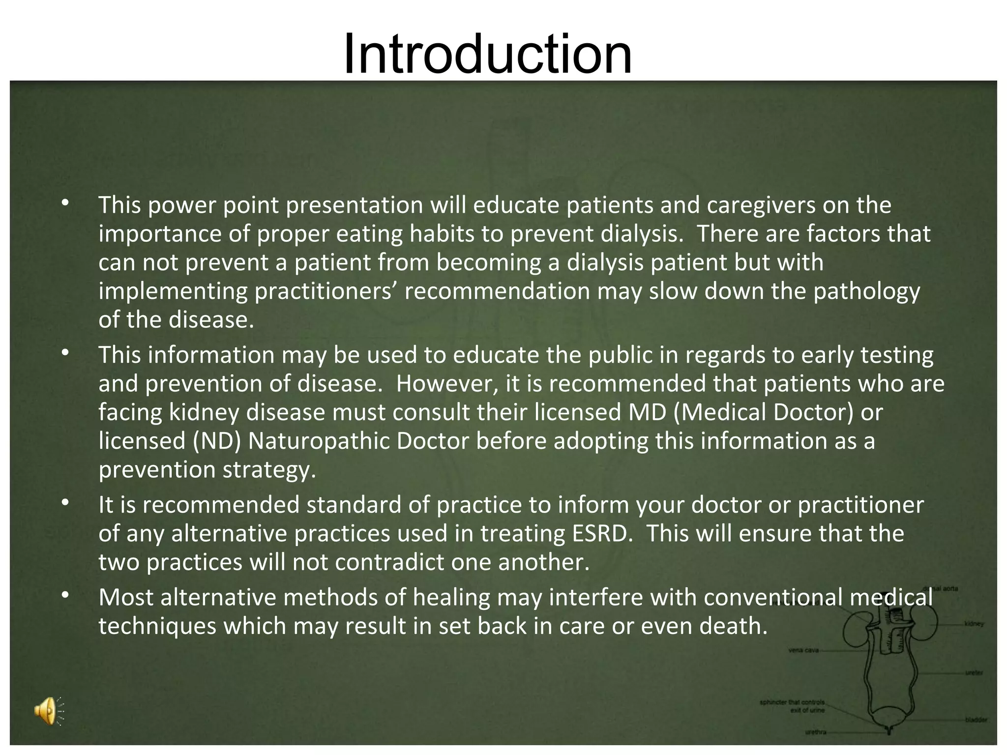 New patient dialysis program | PPT