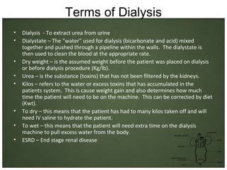 New patient dialysis program | PPT