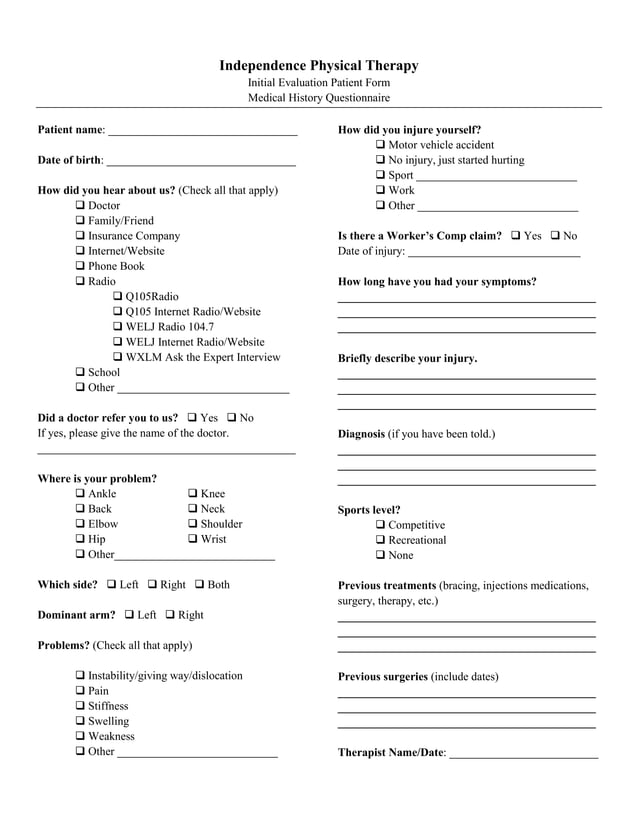 New patient packet | PDF