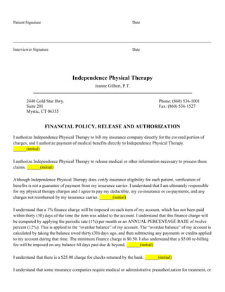 New patient packet(1) | PDF