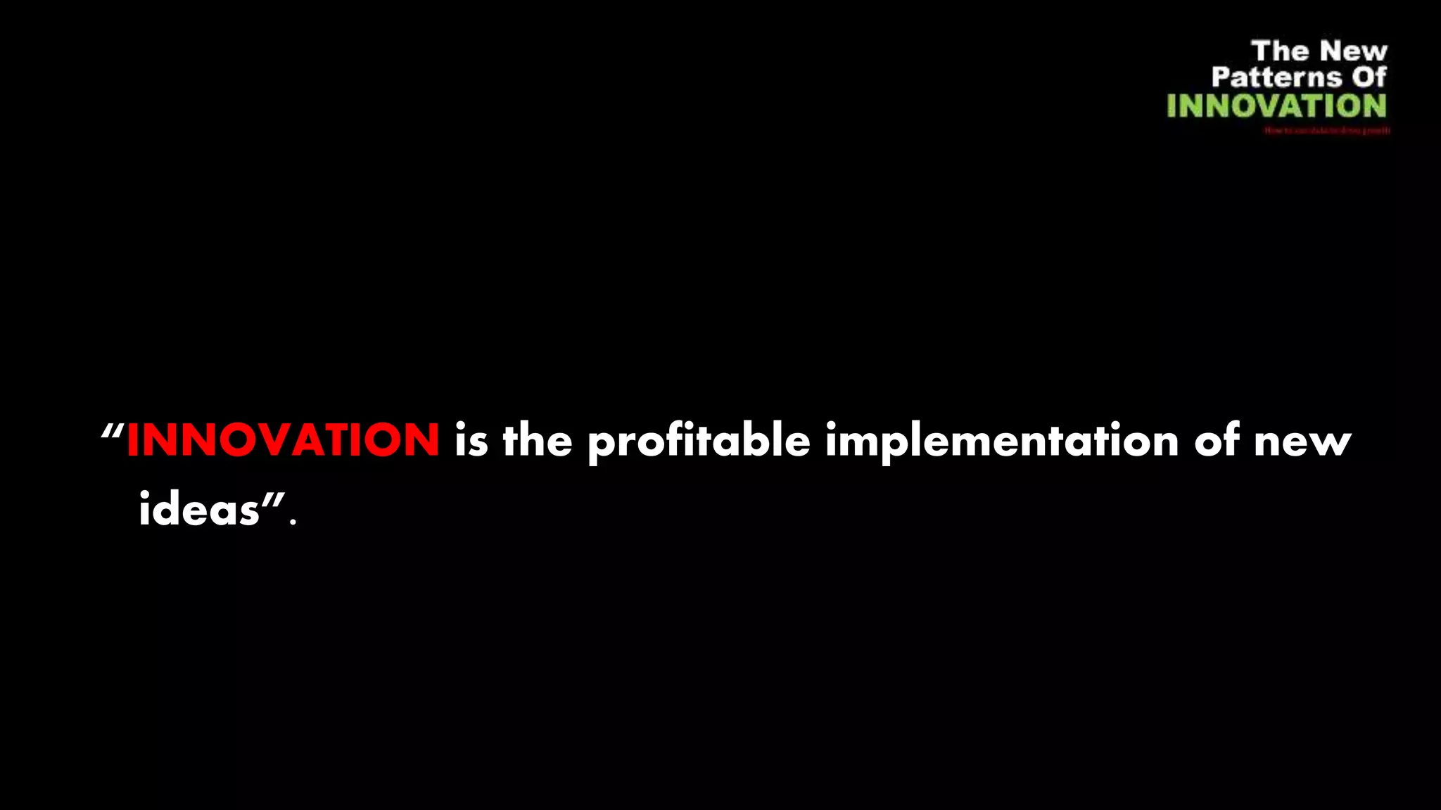 New patterns of innovation 2 | PPT