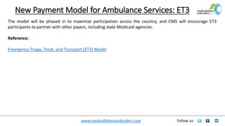 New Payment Model for Ambulance Services: ET3 | PPT