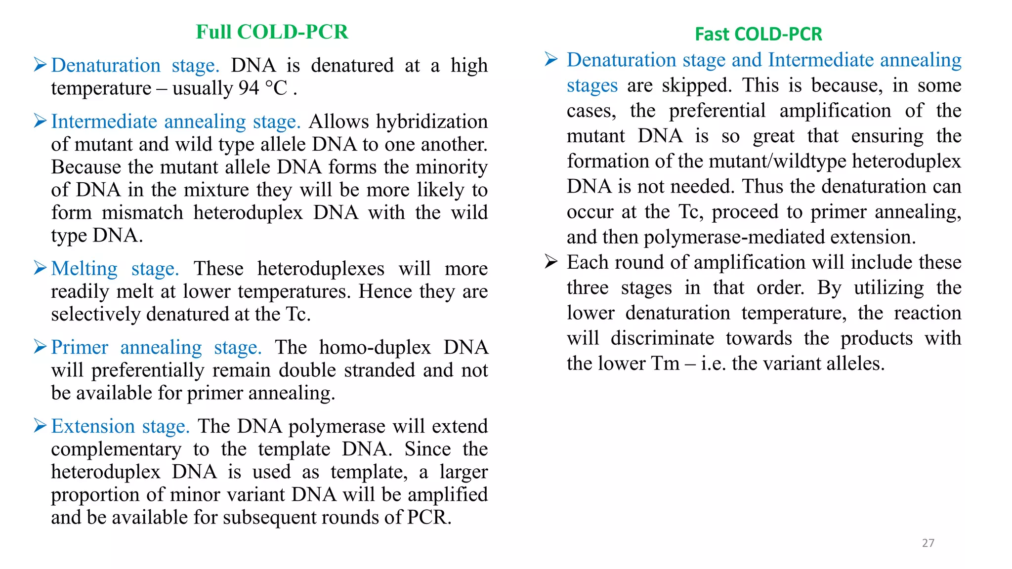 PCR AND ITS VARIANTS | PPTX