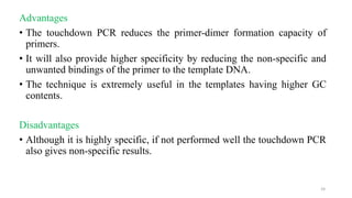 PCR AND ITS VARIANTS | PPTX