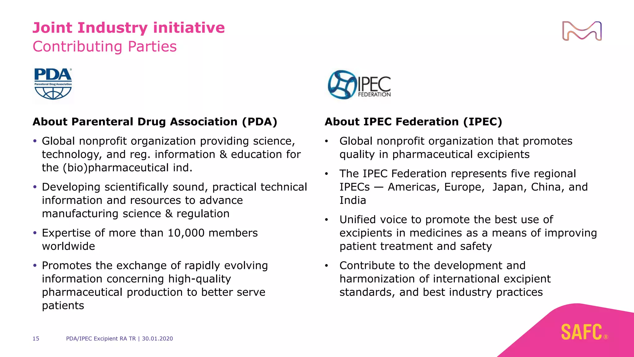 New PDA/IPEC Technical Report on Excipient Risk Assessment - insights ...