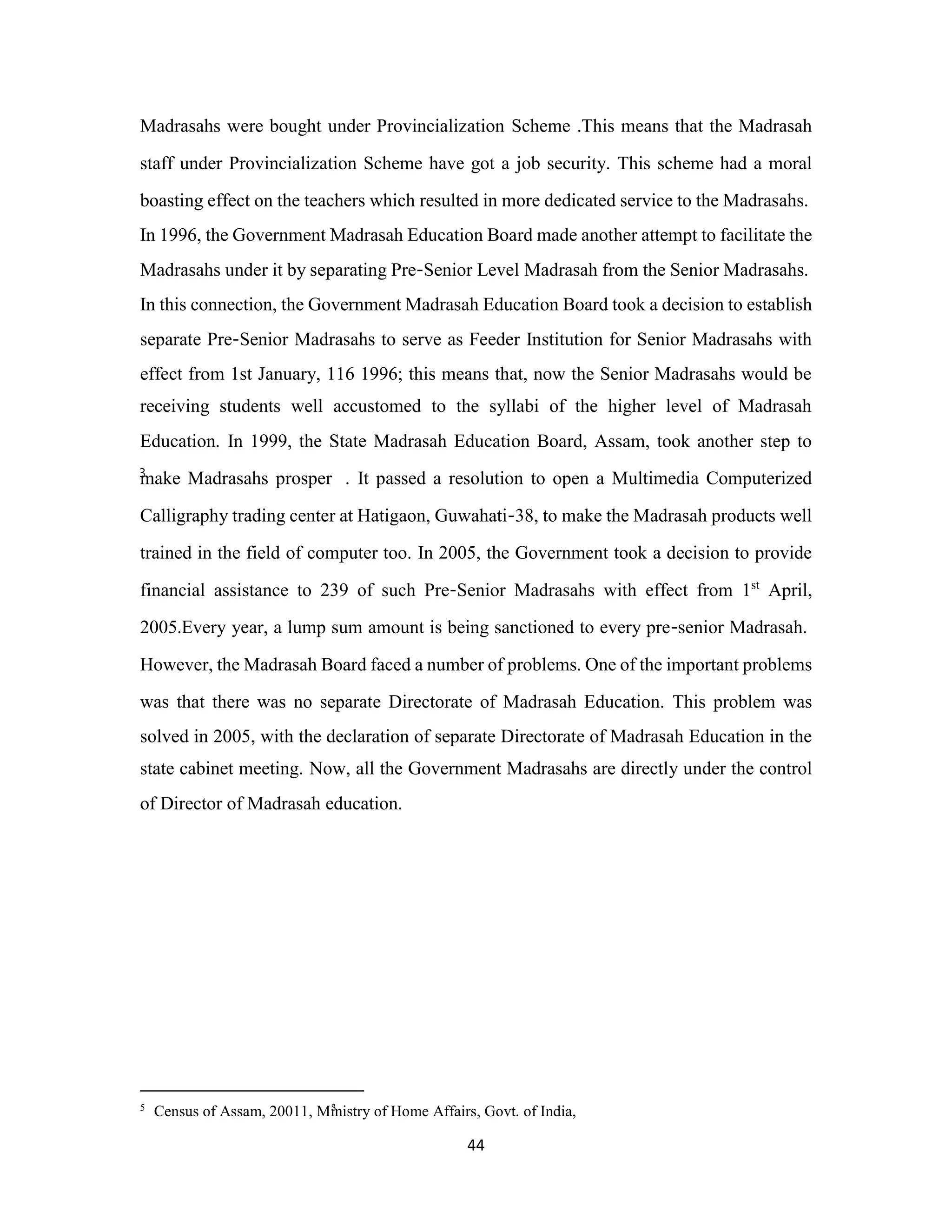 Madrasa Education in Southern Assam an Analytical study | PDF