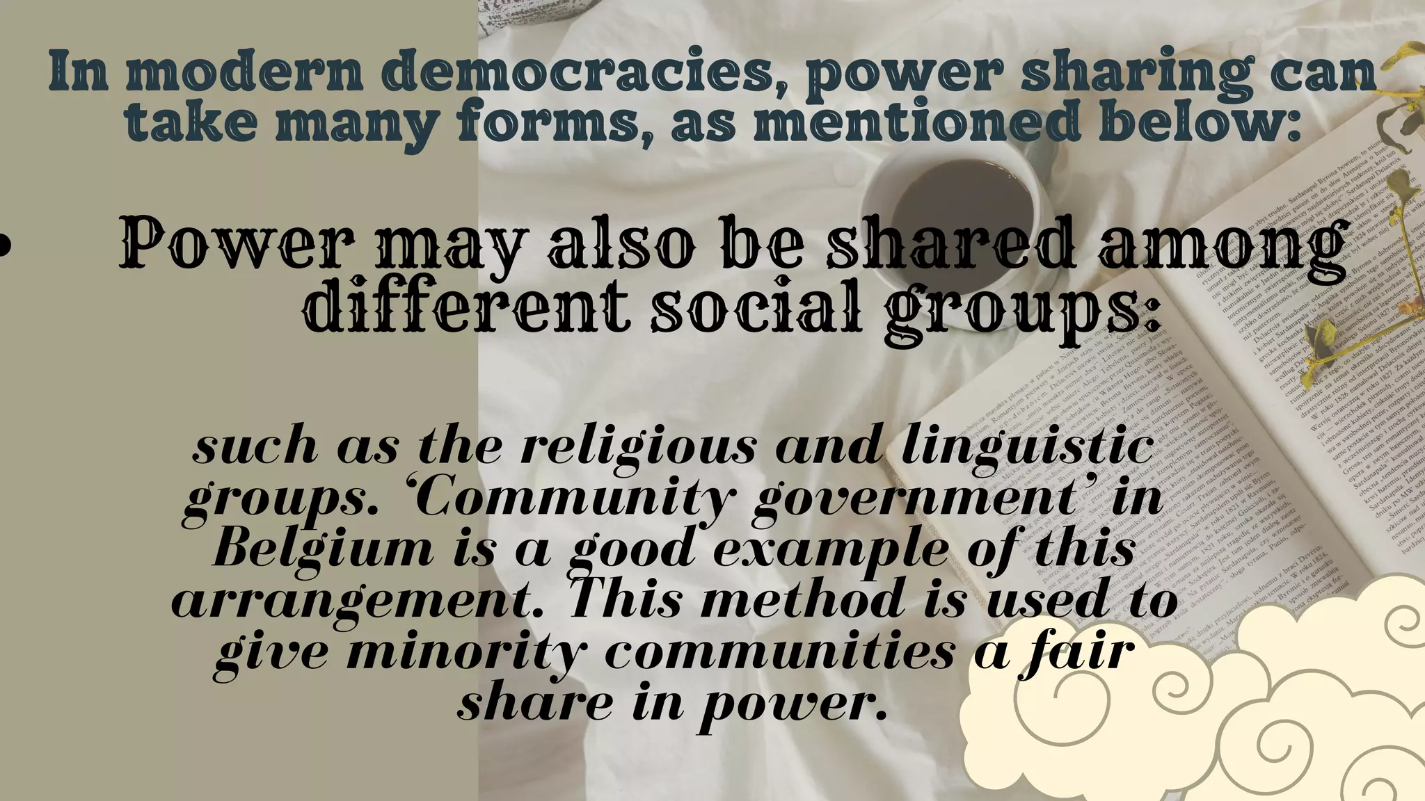 Power Sharing Chapter 1(Civics) class 10 | PDF