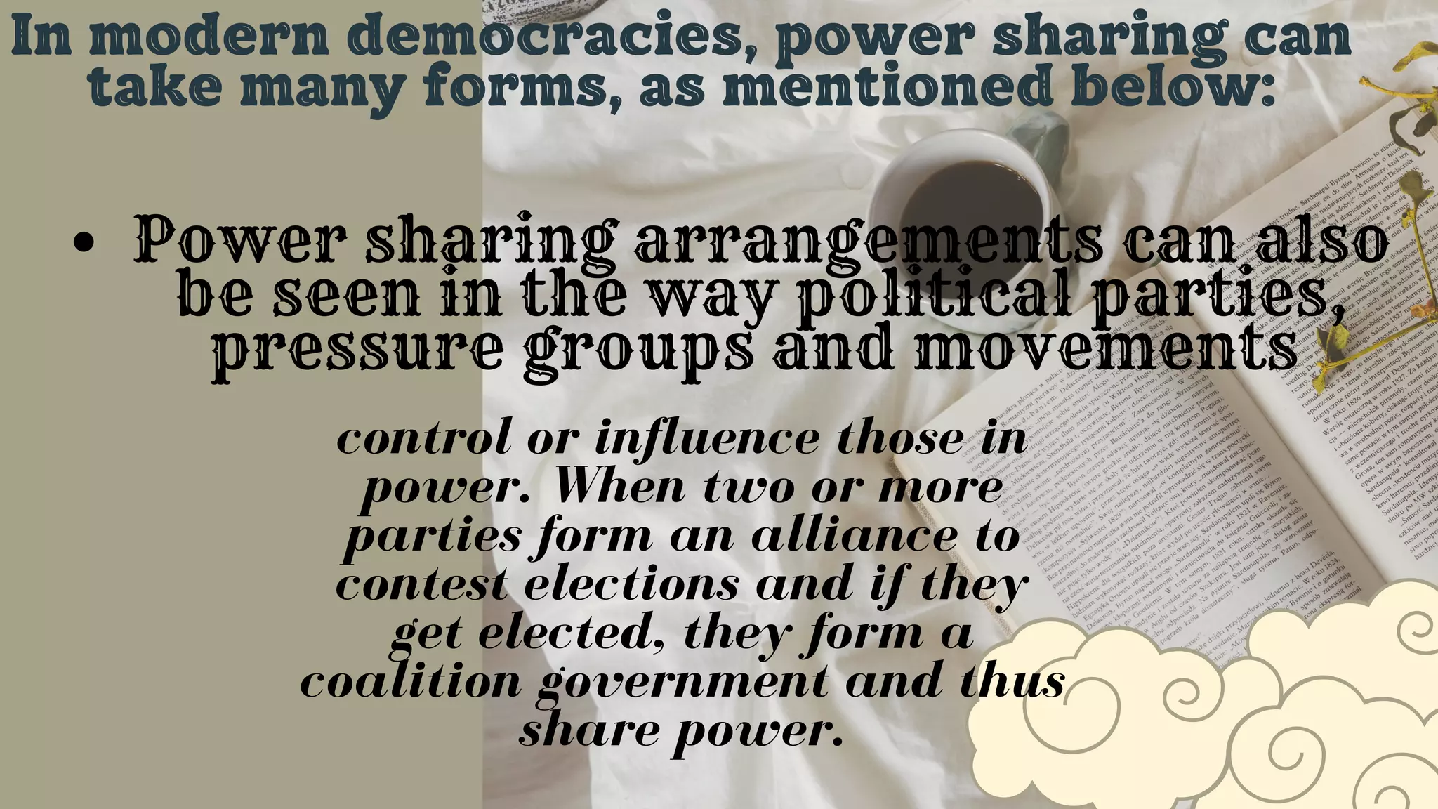 Power Sharing Chapter 1(Civics) class 10 | PDF