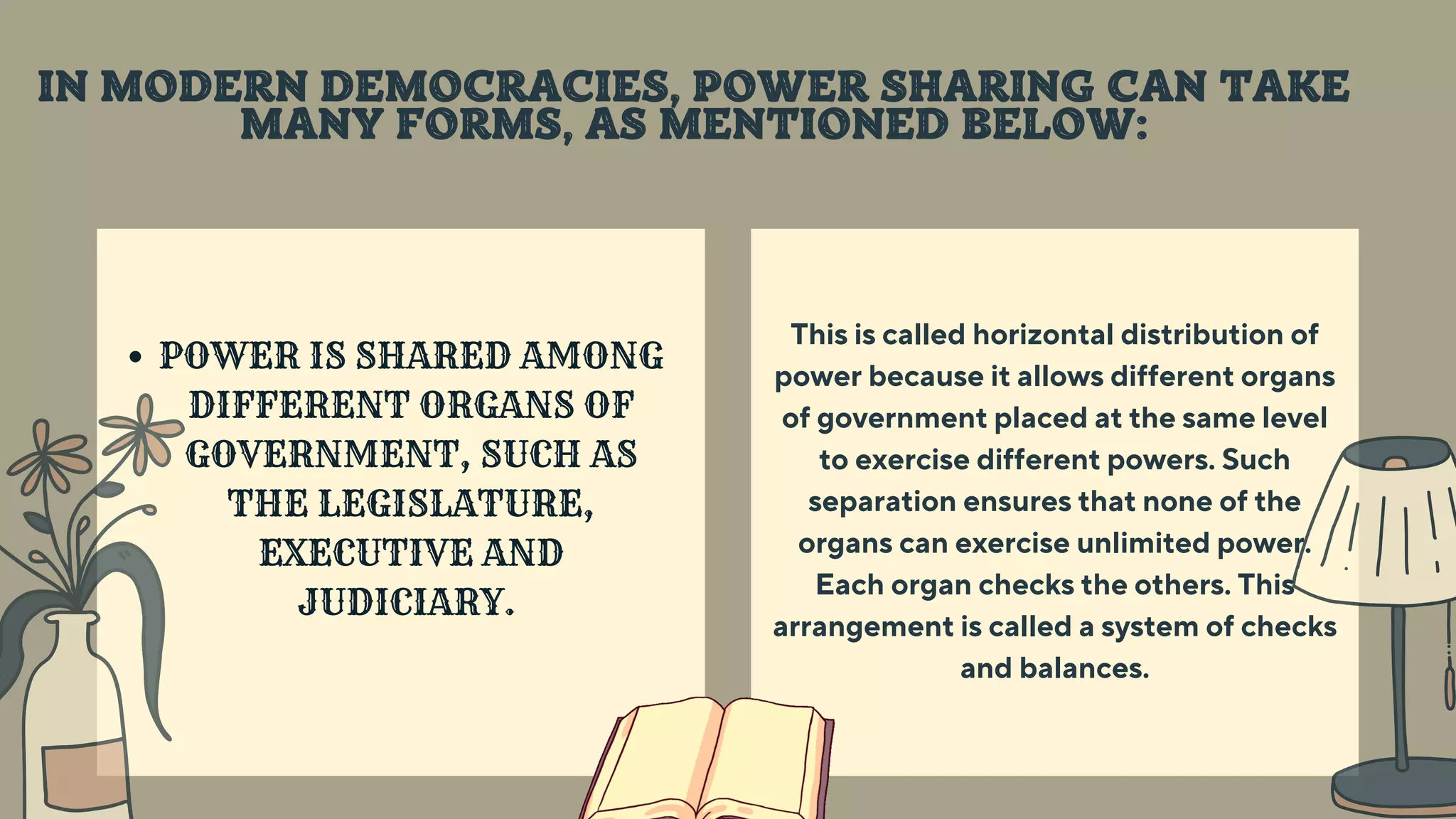 Power Sharing Chapter 1(Civics) class 10 | PDF