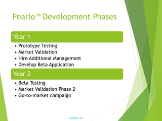 NewPearl Inc Introduces Pearlo | PPTX | Computer Software and ...