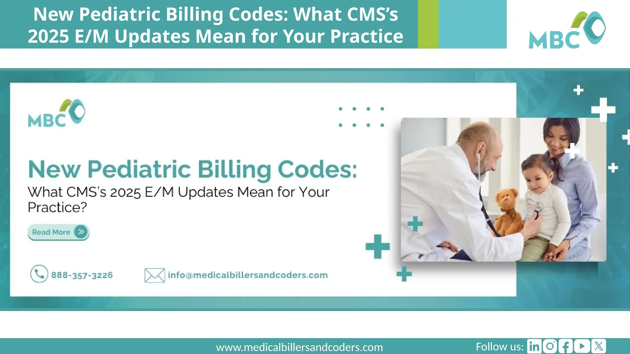 New Pediatric Billing Codes: What CMS’s 2025 E/M Updates Mean for Your ...