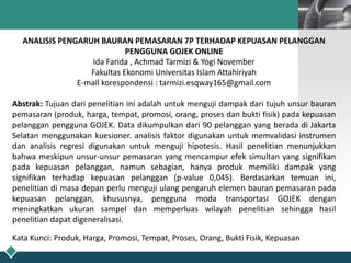 PEMASARAN TUGAS JURNAL GOJEK dan aplikasi.ppt