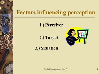 Perception and Theories Perception, Error | PPT