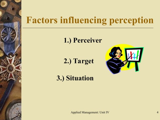 Perception and Theories Perception, Error | PPT