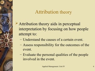 Perception and Theories Perception, Error | PPT