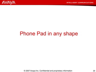 Contact Center Softphone UI design | PPT