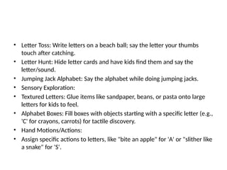 phonics book activities for kindergarten for the alphabet sounds | PPTX