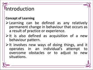 Variables in Learning. | PPTX