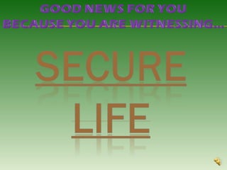 Secure Life New plan | PPT