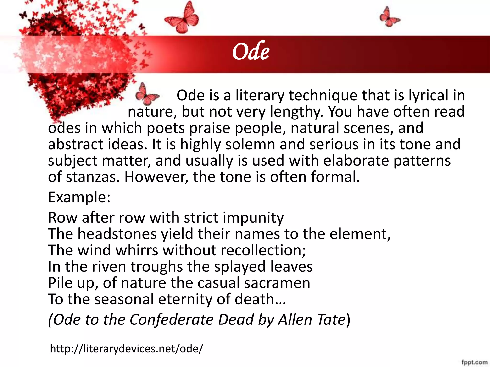 Definition, elements, types, and genres of poetry | PPTX