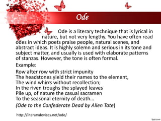 Definition, elements, types, and genres of poetry | PPTX